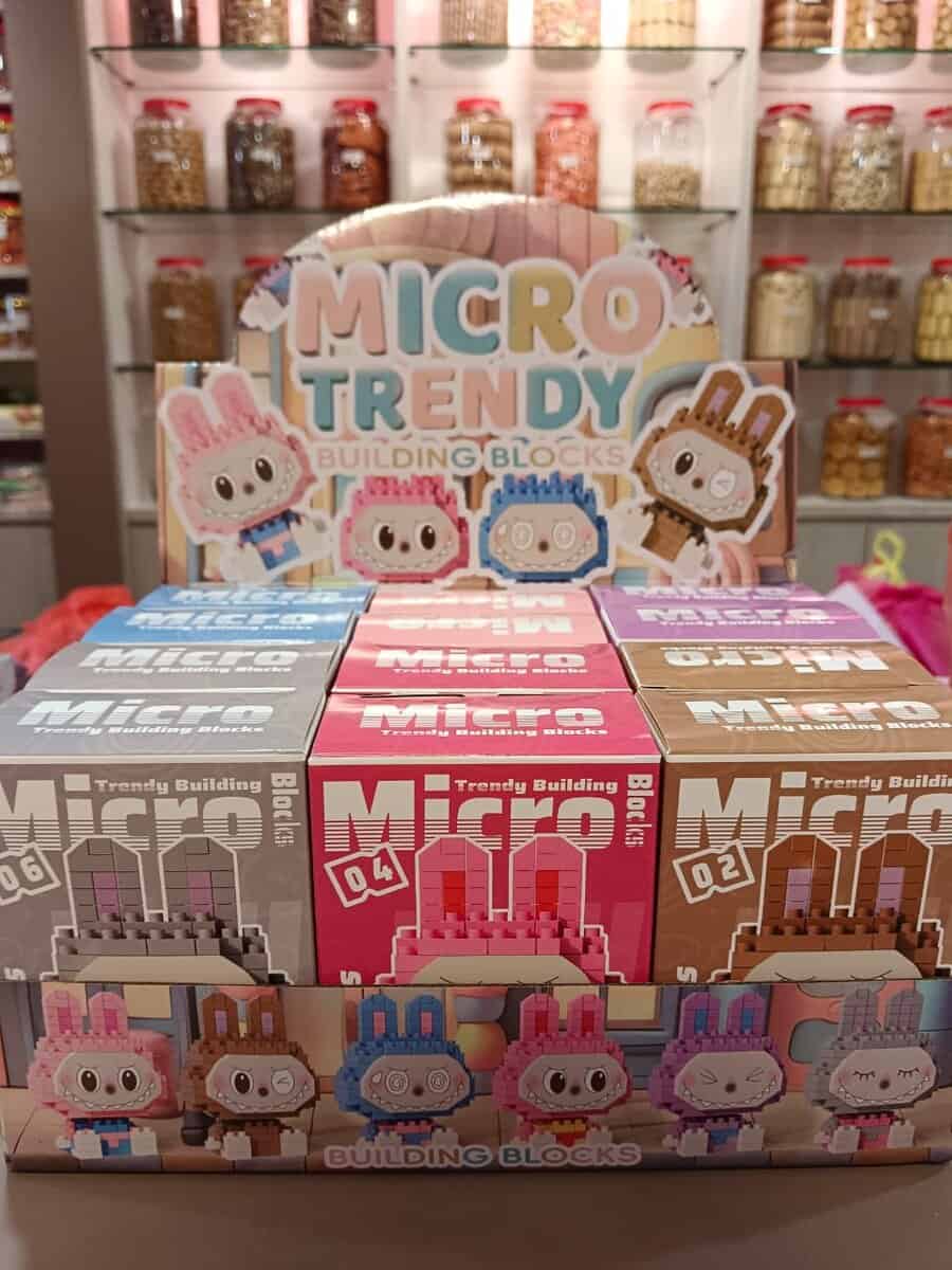 拉布布积木 Labubu Blocks Lego - Ah Mok Shop