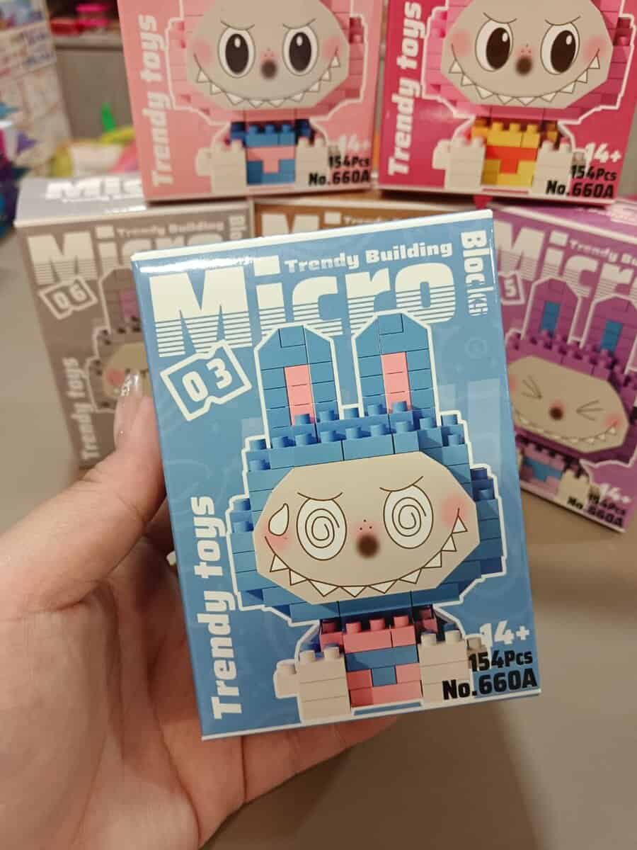 拉布布积木 Labubu Blocks Lego - Ah Mok Shop